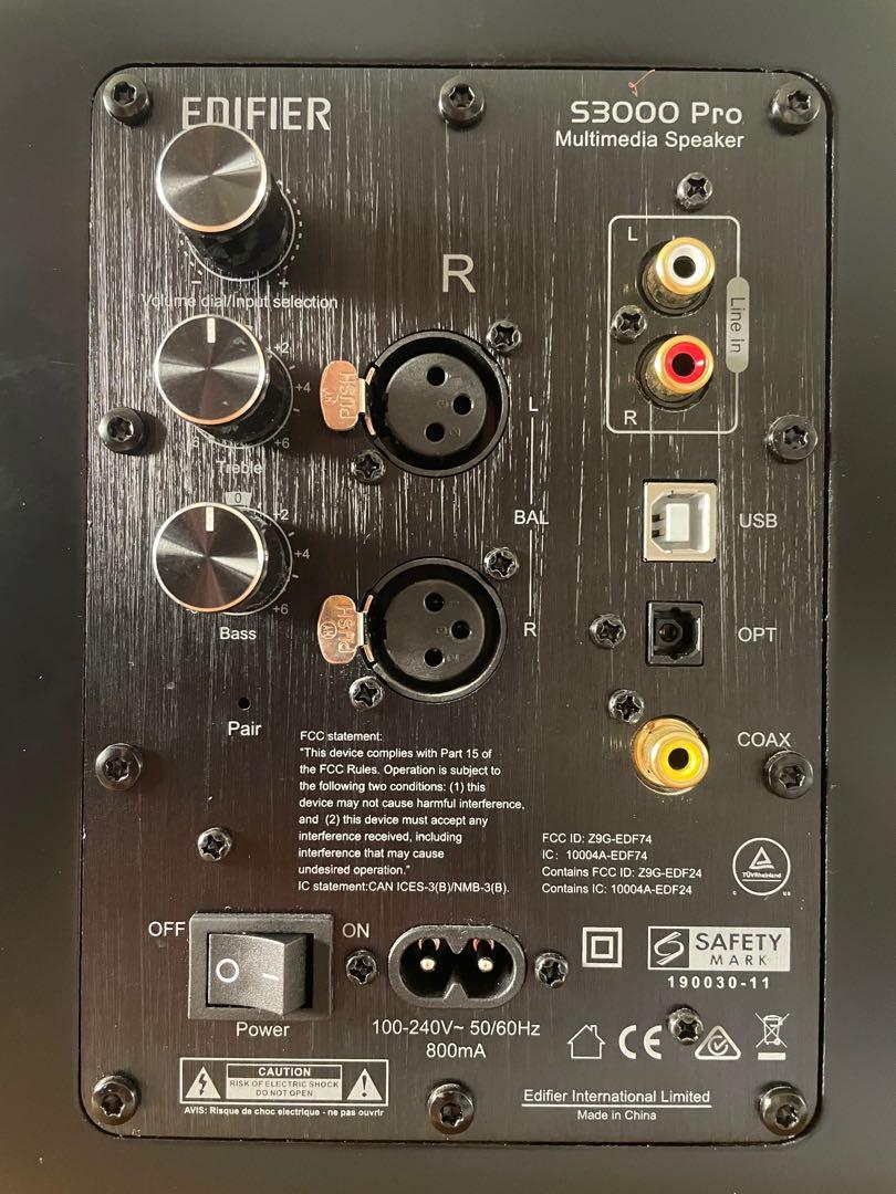 Edifier S3000 pro HiRes speakers, 音響器材, Soundbar、揚聲器、藍牙喇叭、耳擴 - Carousell