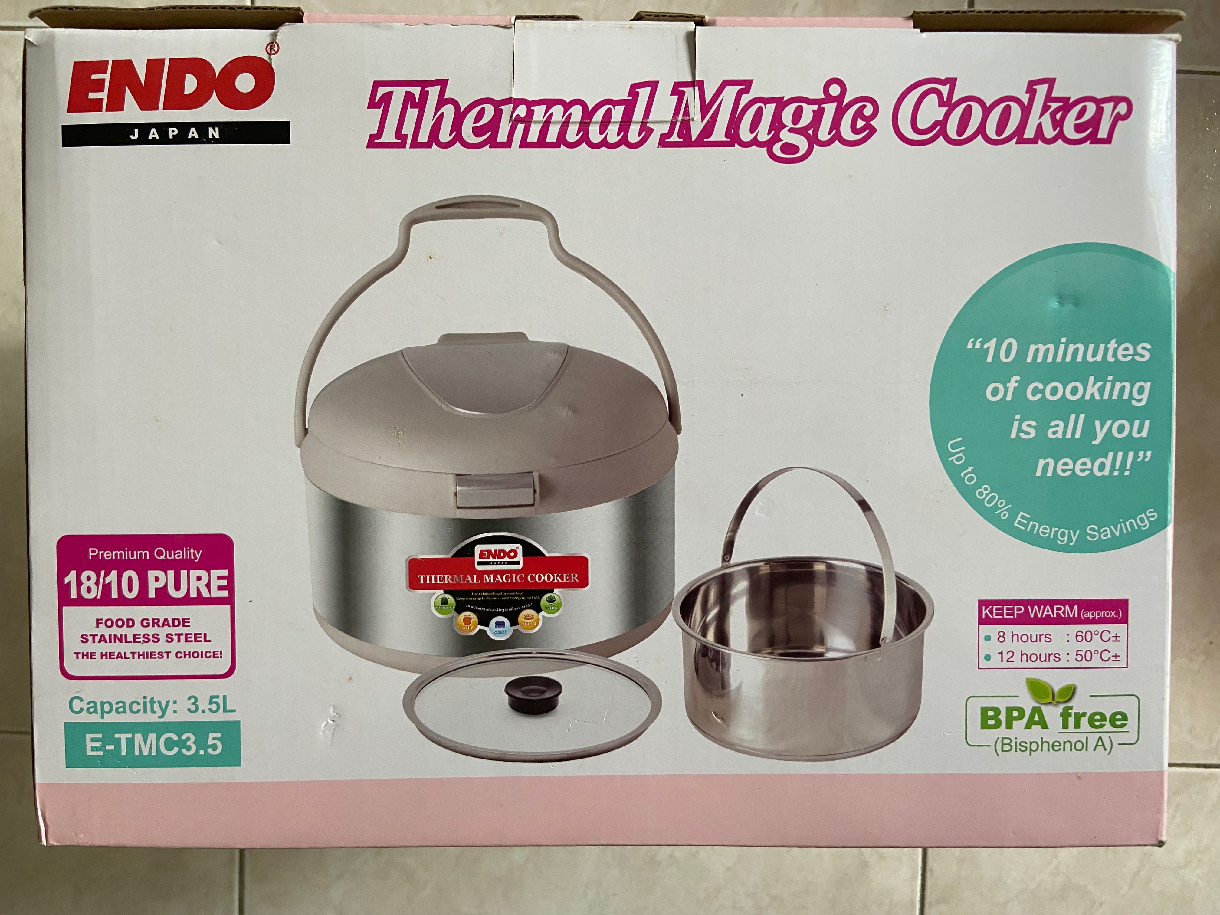 Endo Thermal Magic Cooker, Furniture & Home Living, Bathroom & Kitchen ...