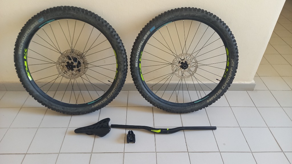Entity SLX Rims, 29er Boost shimano deore hubs, Sports Equipment ...