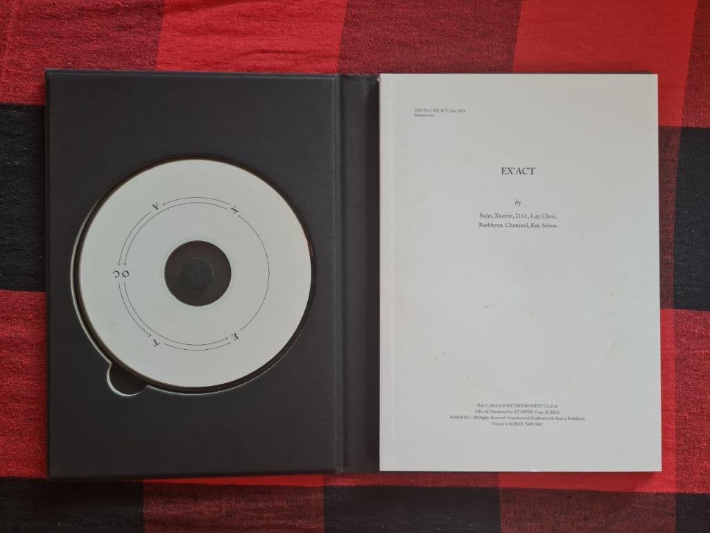 EXO - EX'ACT 3rd Album [Korean Monster Version], Hobbies & Toys ...