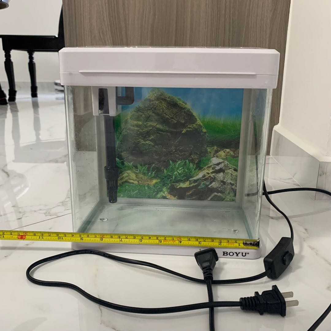 Boyu Fish Tank, Pet Supplies, Homes & Other Pet Accessories on Carousell