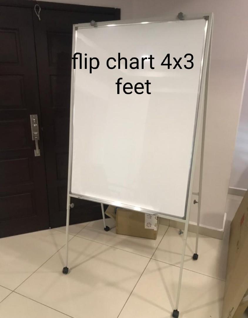 Flip chart harga base on saiz delivery lembah klang rm 30, Furniture ...