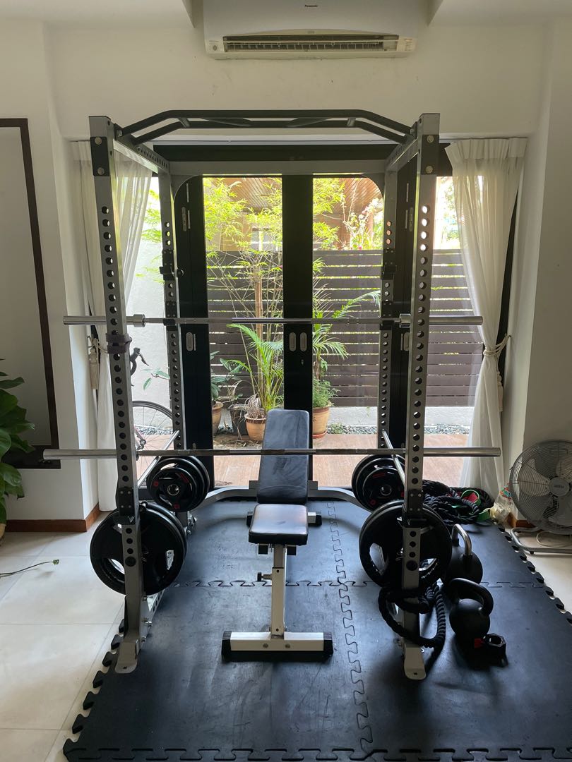 Force USA Power Rack full setup, Sports Equipment, Exercise & Fitness ...