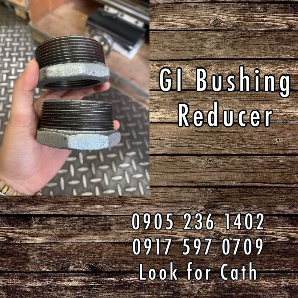 GI Bushing Reducer, Commercial & Industrial, Construction & Building Materials on Carousell