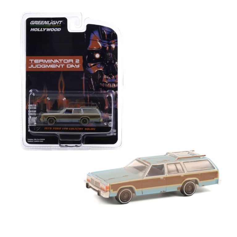 Greenlight Terminator 2 - 1979 Ford LTD Country Squire 1/64 Scale Die ...