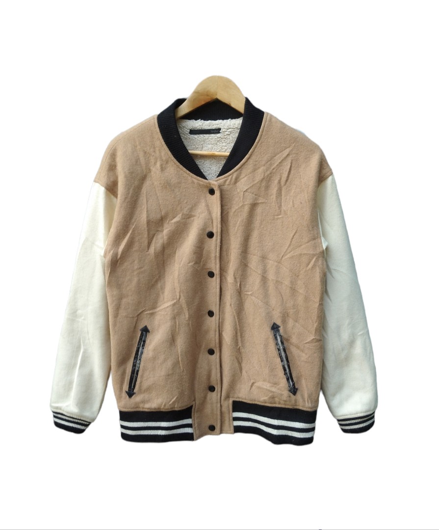 Heather japanese varsity Jacket, Men's Fashion, Coats, Jackets and ...