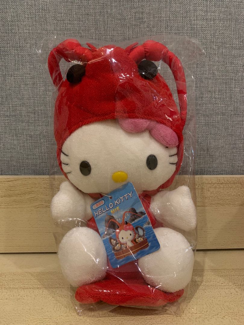 Hello Kitty Mie Ise-Ebi Lobster Plush, Hobbies & Toys, Toys & Games on ...