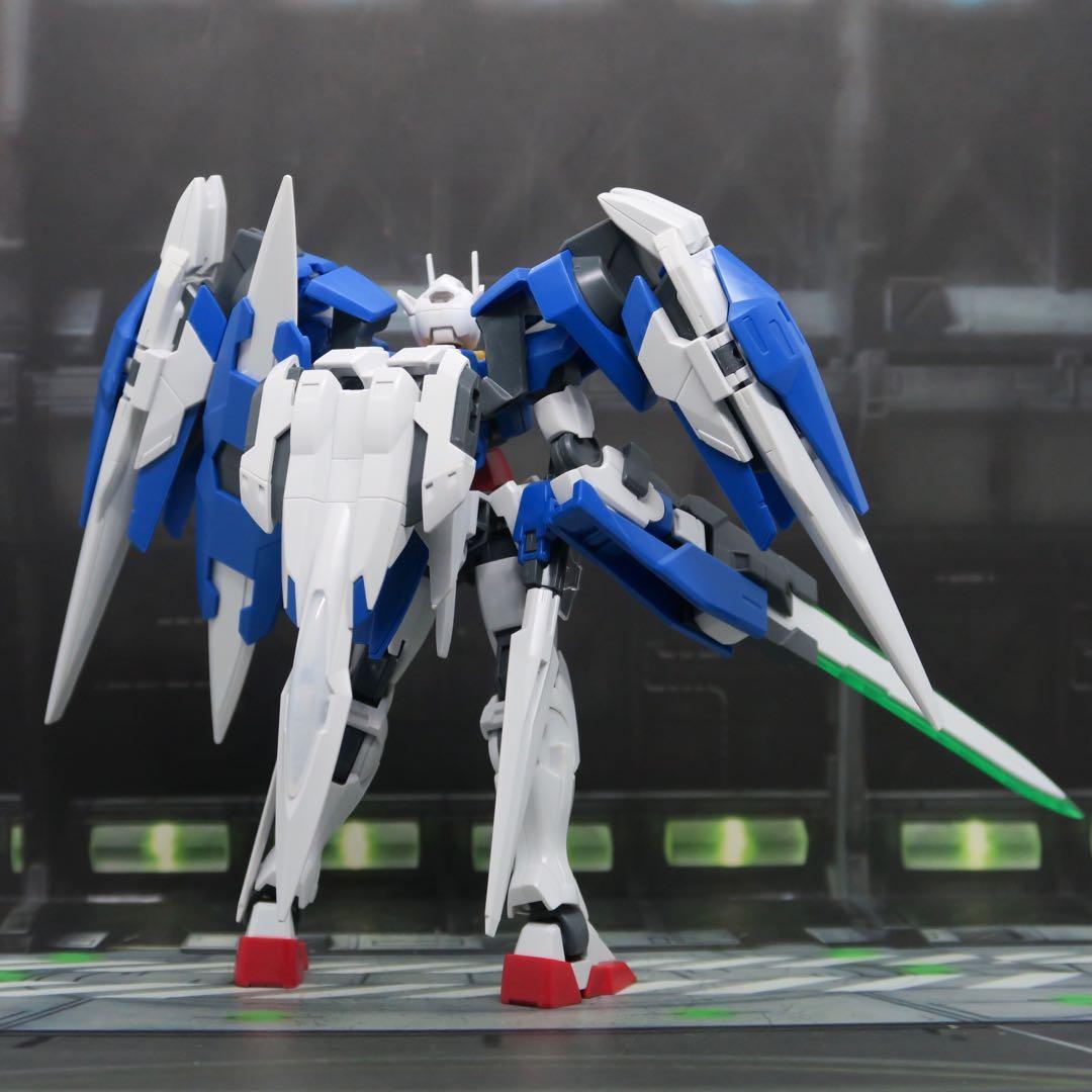 HG Gundam 00R OOR 00 Raiser GN Condenser Type built 零零高達(強化模組) GN 粒子罐裝 ...