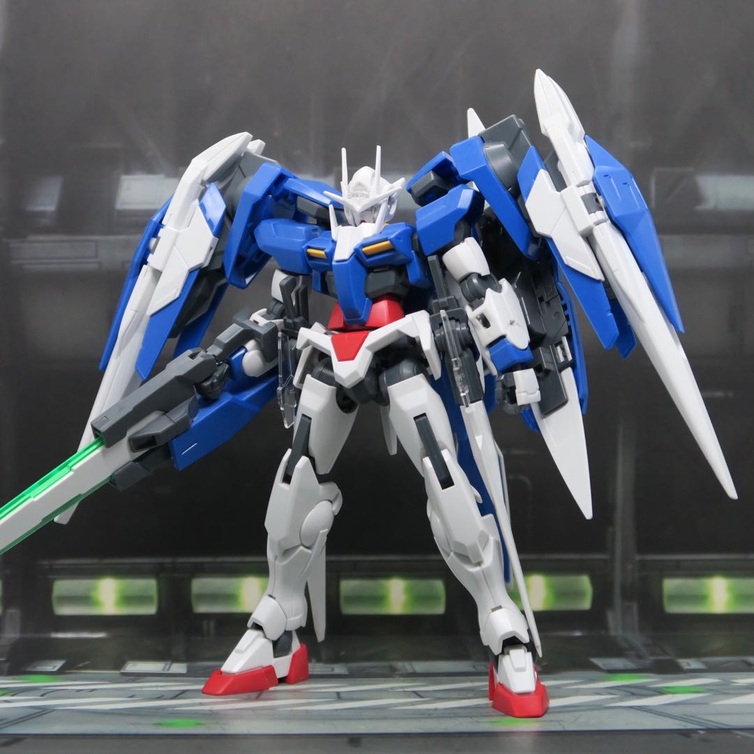 HG Gundam 00R OOR 00 Raiser GN Condenser Type built 零零高達(強化模組) GN 粒子罐裝 (素組成品), 興趣及遊戲, 玩具 & 遊戲類 ...
