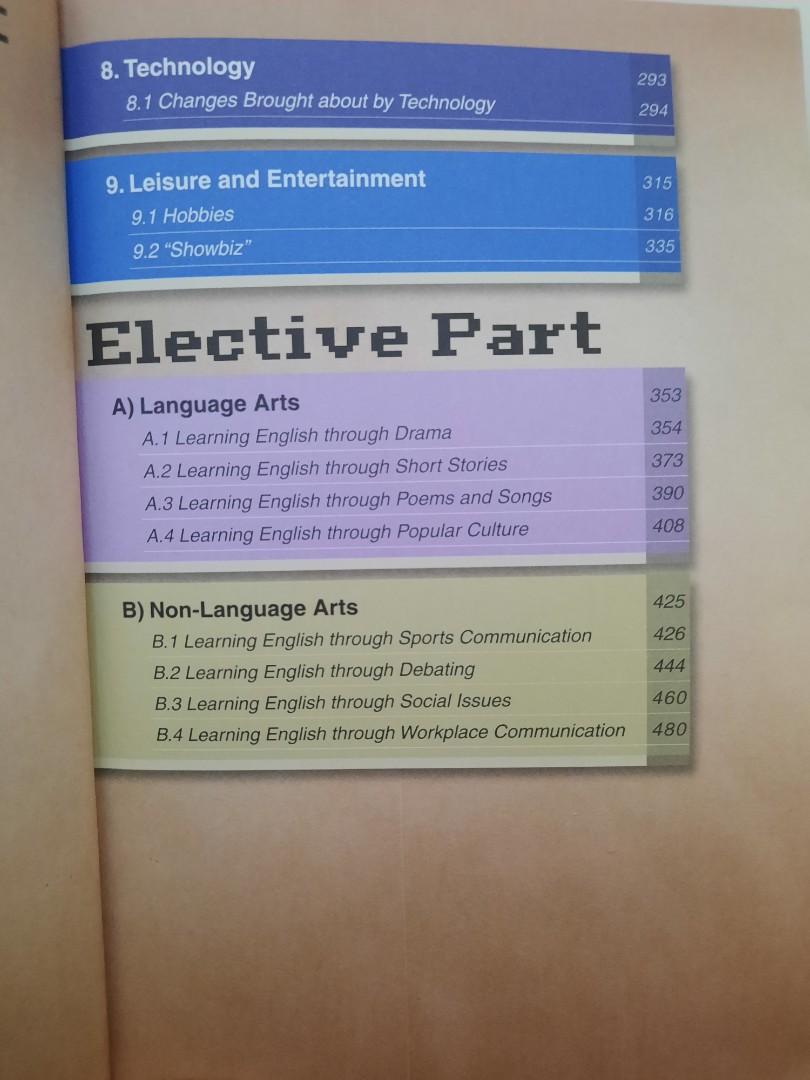 HKDSE English: Building Blocks for Effective Writing, 興趣及遊戲, 書本 & 文具 ...