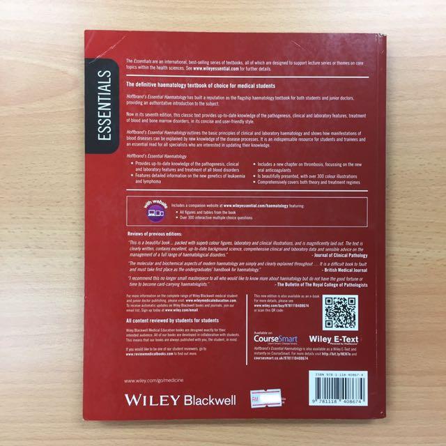 HOFFBRAND’S ESSENTIAL Haematology, 7th Edition, Hobbies & Toys, Books ...