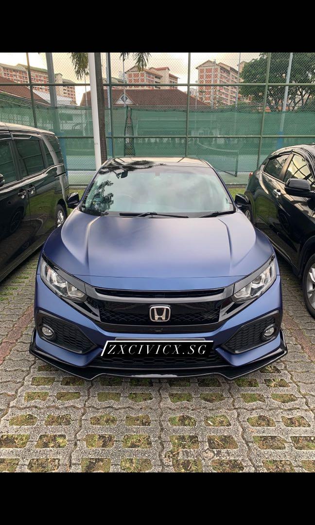 Honda Civic FC si bodykit / civicx FC 1 FC5 10th Gen SI front bumper ...