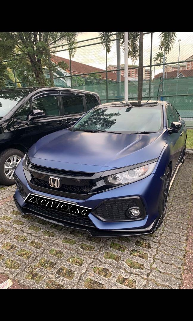 Honda Civic FC si bodykit / civicx FC 1 FC5 10th Gen SI front bumper ...