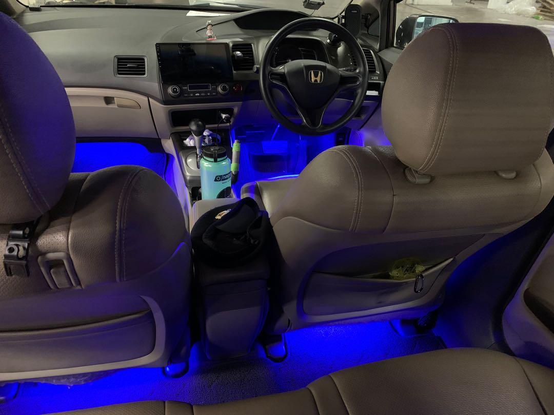 Honda civic FD1 Door edge light+leg room, Car Accessories, Accessories ...