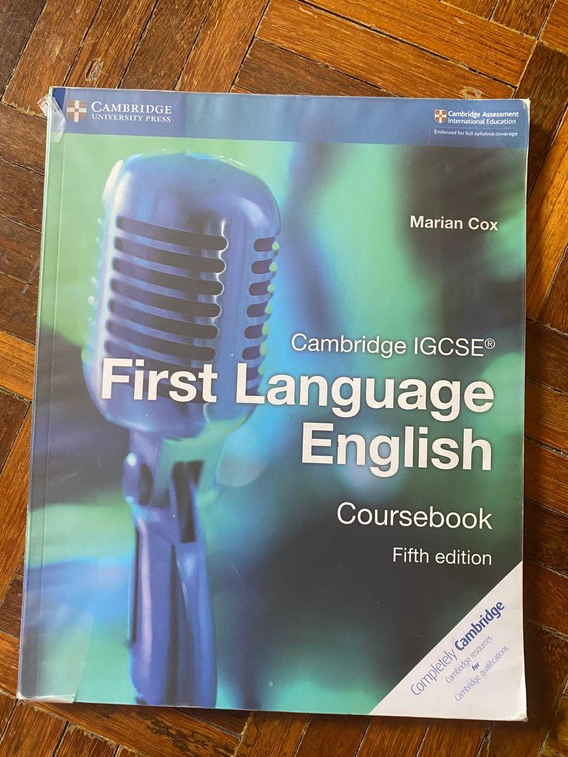 IGCSE FIRST LANGUAGE ENGLISH COURSEBOOK, Hobbies & Toys, Books ...