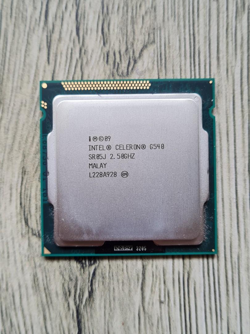 Intel Celeron G540 CPU Processor LGA 1155, Computers & Tech, Parts ...