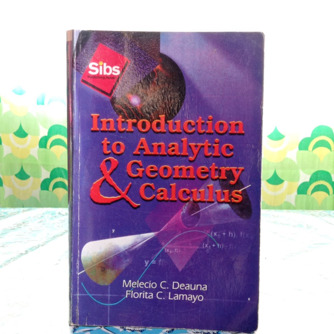Introduction to Analytic Geometry & Calculus, Hobbies & Toys, Books ...