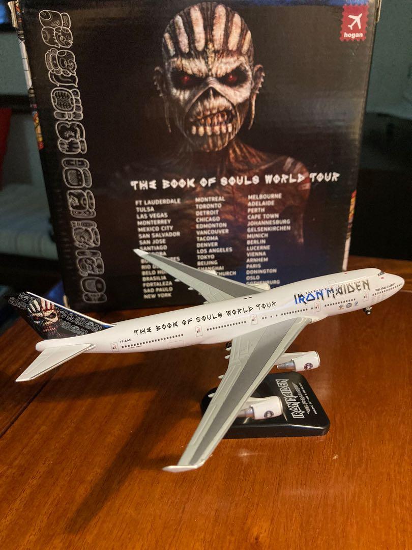 Iron Maiden Boeing 747-400 1:400 scale model, Hobbies & Toys, Toys ...