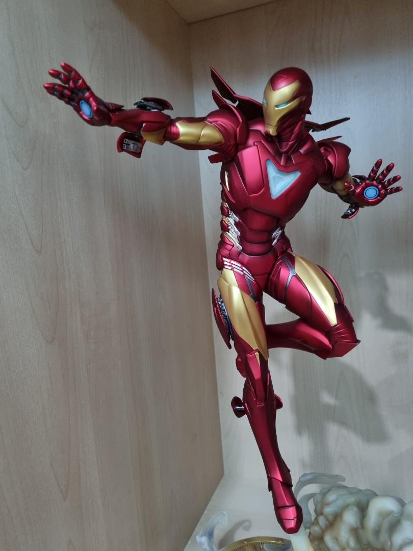 Iron man Extremis Statue Sideshow, Hobbies & Toys, Collectibles ...