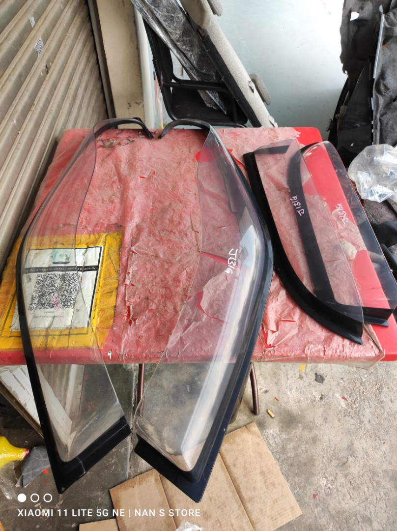 JDM door visor terios kembara, Auto Accessories on Carousell