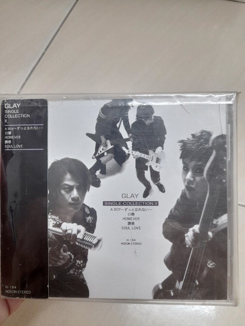 J-POP Glay single collection cd, Hobbies & Toys, Music & Media, CDs ...