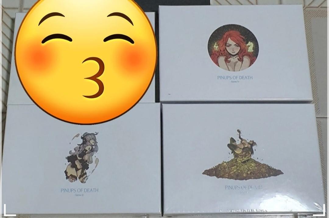 Kingdom Death Miniatures Pinups of Death Series III, IV, V, Hobbies ...