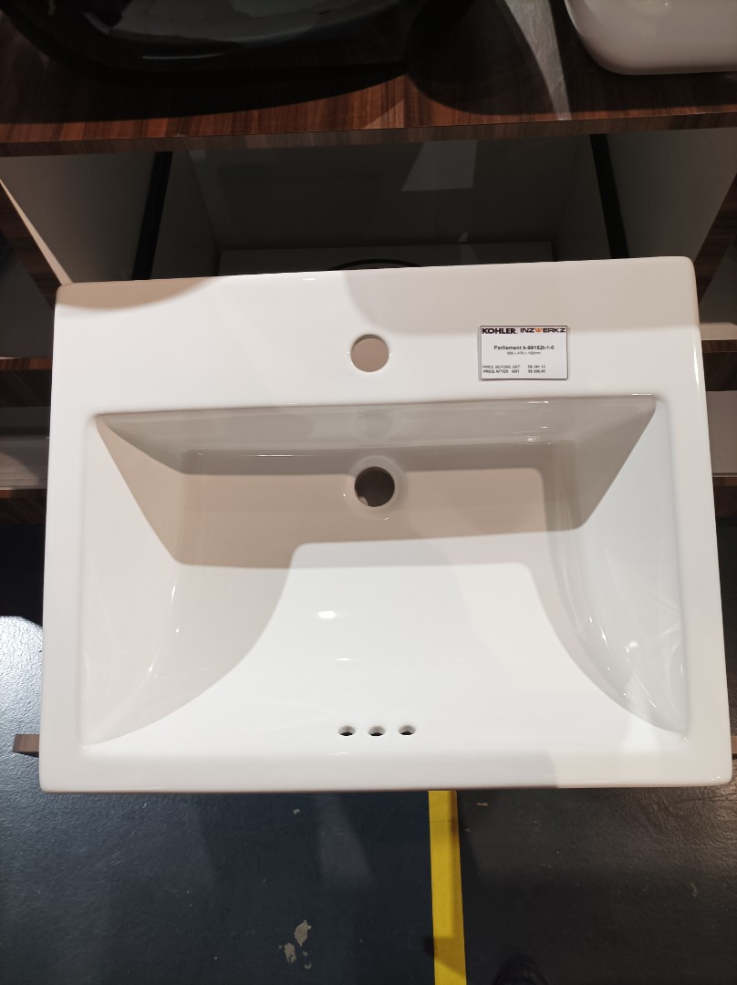 Kohler Parliament Semi inset basin, Furniture & Home Living, Bathroom ...