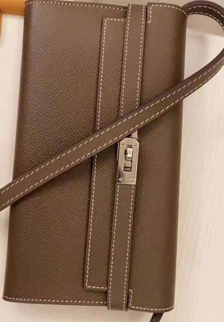 Leather Strap Conversion Kit for Kelly Wallet, Luxury, Bags & Wallets ...