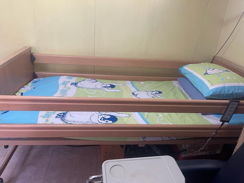 LINAK hospital bed with air mattress, Furniture & Home Living ...