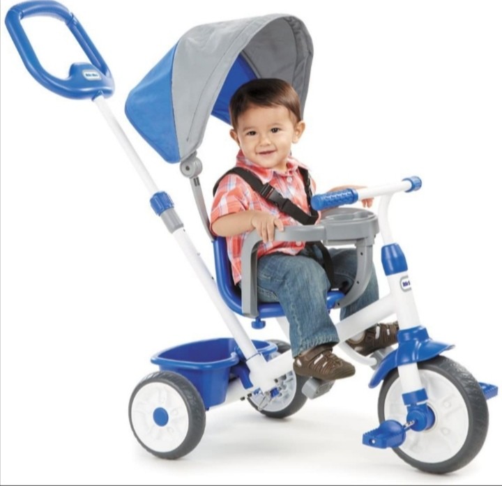 Little Tikes My First Trike 4 In 1 Trike, Blue, Babies & Kids, Going ...