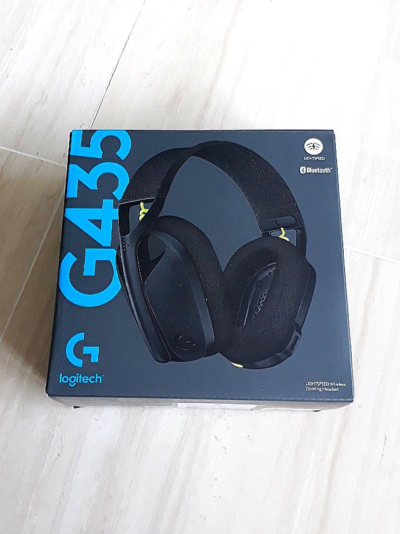Logitech G435 Lightspeed Wireless Bluetooth Gaming Headset (Box Seal ...