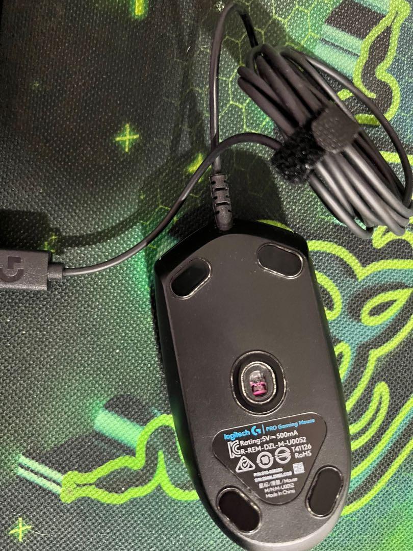 Logitech G Pro wired mouse, Computers & Tech, Parts & Accessories ...