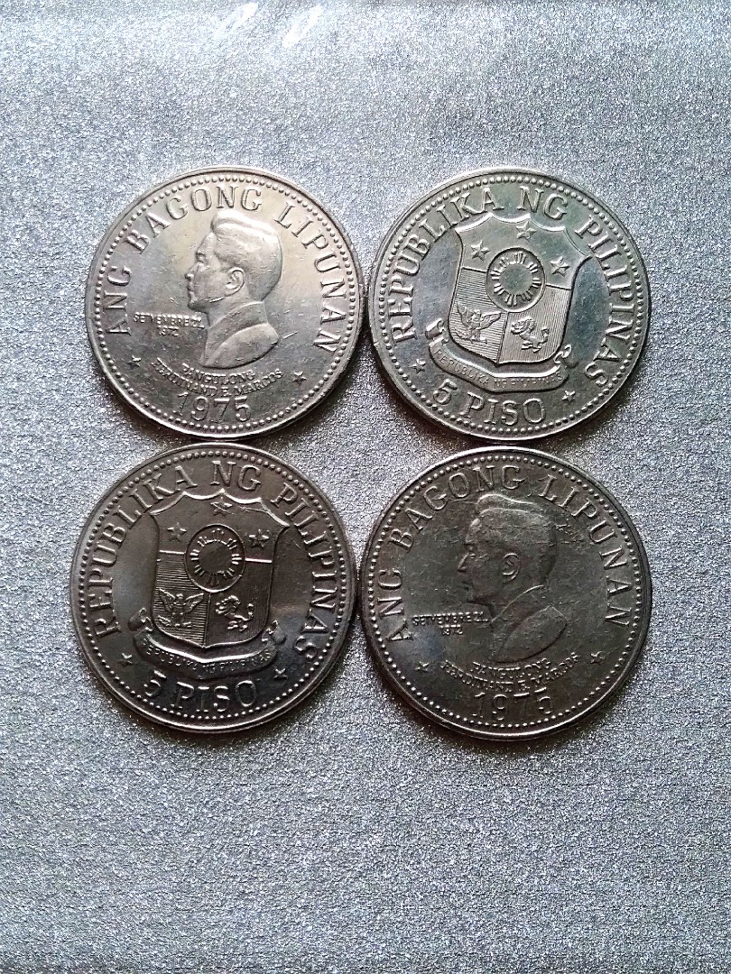 Marcos Coins circa 1975 (ABL Series), Hobbies & Toys, Memorabilia ...