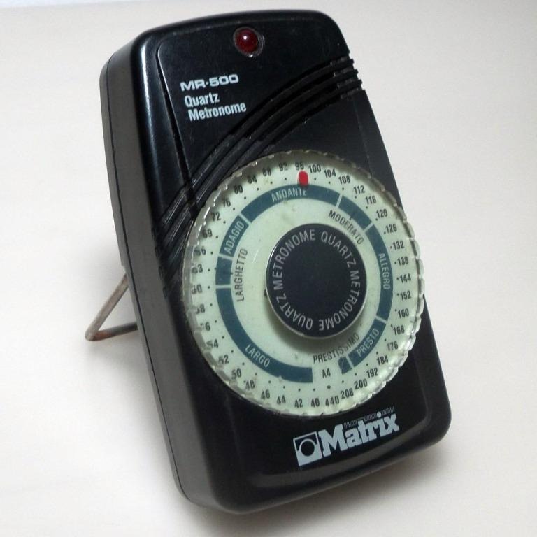 MATRIX MR-500 Electronic Quartz Metronome Made in Korea, Hobbies & Toys ...
