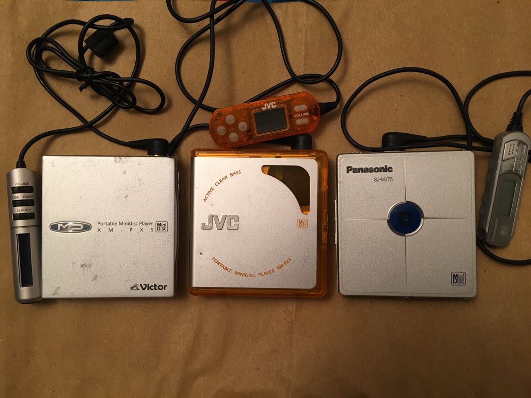 MD Minidisc Mini Disc Player, 音響器材, 音樂播放裝置 MP3及CD Player - Carousell