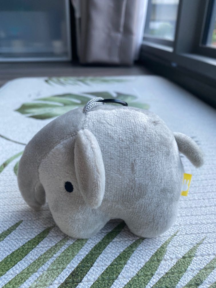 Miffy elephant plush keychain, Hobbies & Toys, Toys & Games on Carousell
