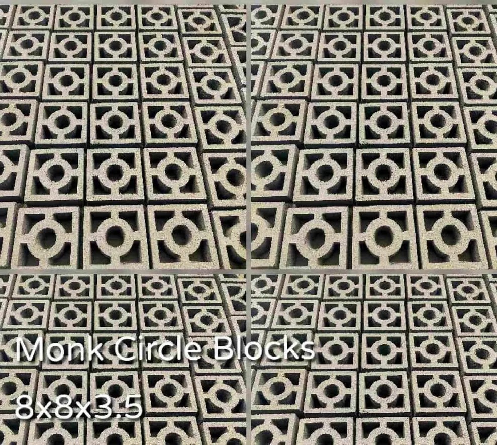 MONK CIRCLE BLOCKS, Furniture & Home Living, Home Decor, Curtains ...