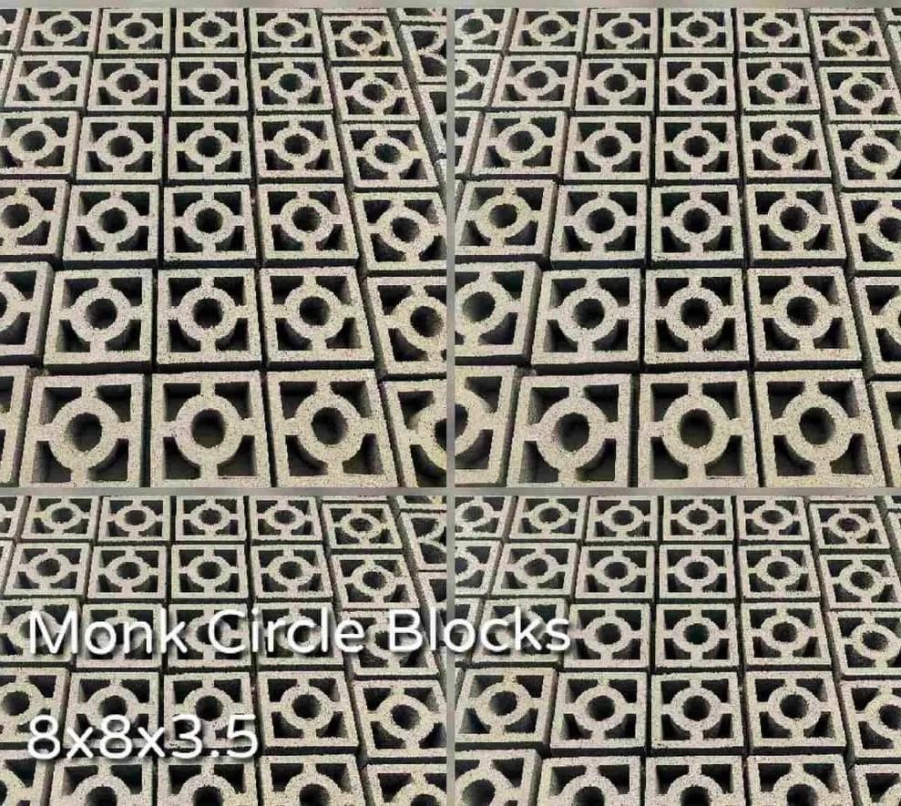 MONK CIRCLE BLOCKS, Furniture & Home Living, Home Decor, Curtains ...