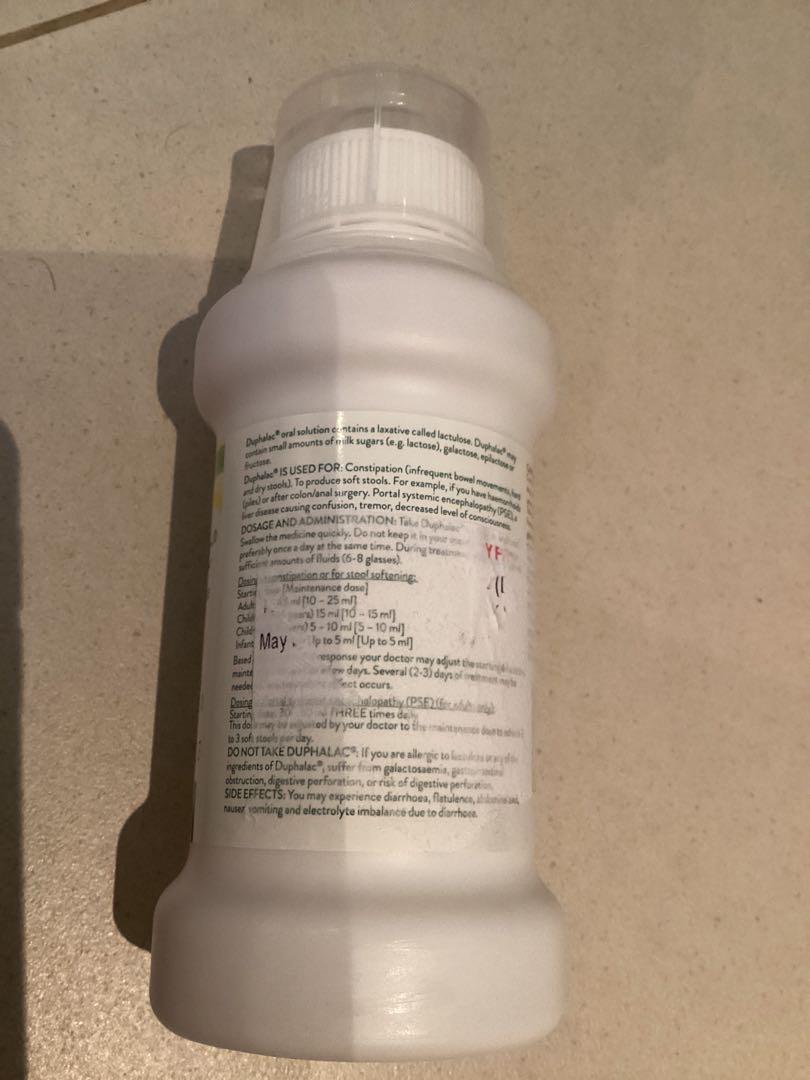 [Move Out Clearance] - Lactulose Syrup 200ml * 3, Health & Nutrition ...