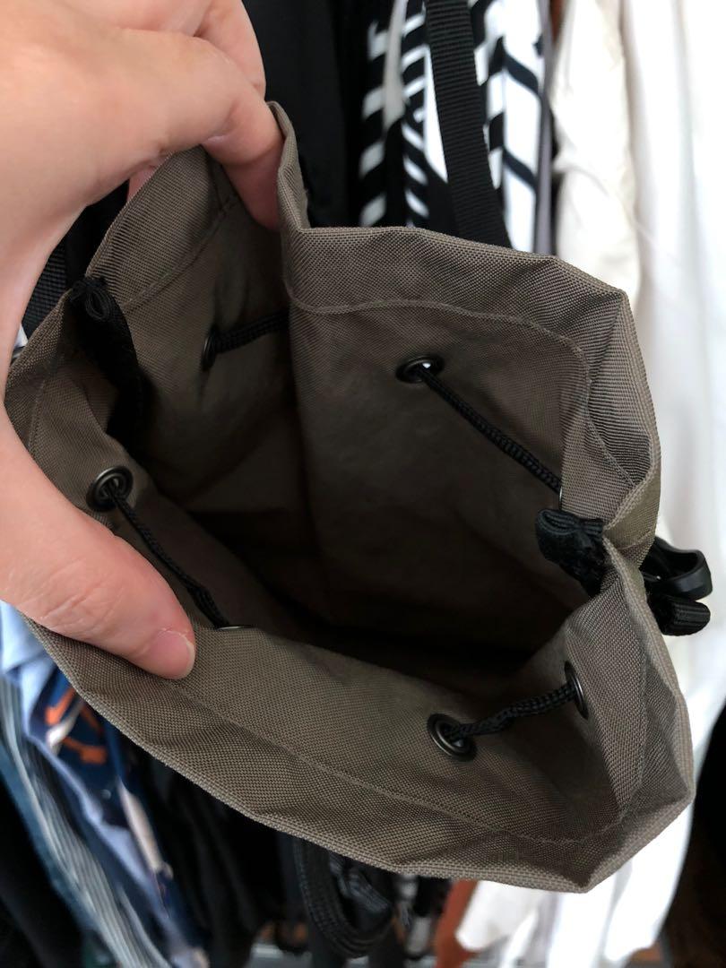 (Sold) MUJI LABO Sling Pouch Sacoche in Olive Green [FREE Tracked Mail ...