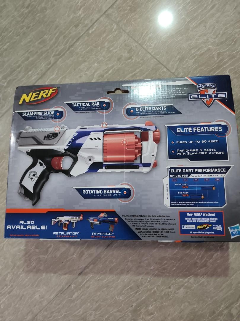 Nerf 6 dart slam fire, Hobbies & Toys, Toys & Games on Carousell