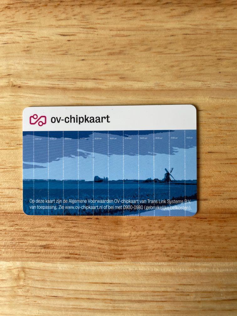 Netherlands OV-Chipkaart for public transportation, Tickets & Vouchers ...