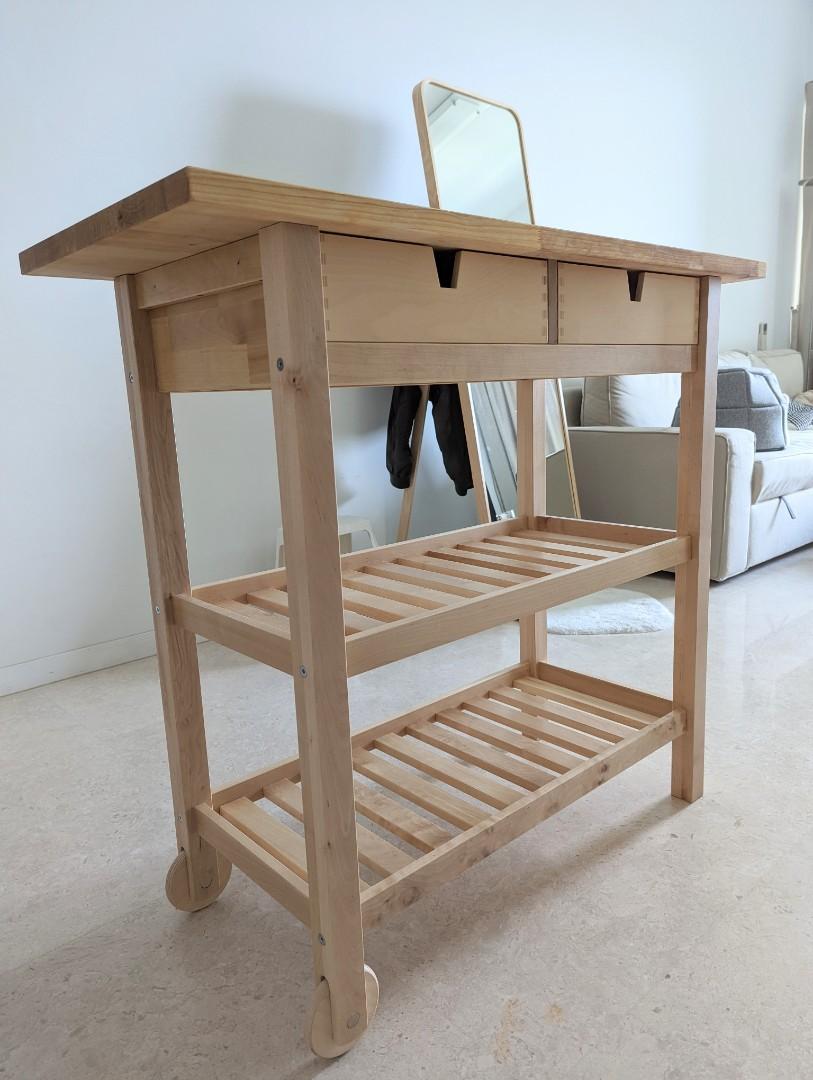NEW Ikea Forhoja Kitchen Island / Trolley BOXED UNASSEMBLED, Furniture ...