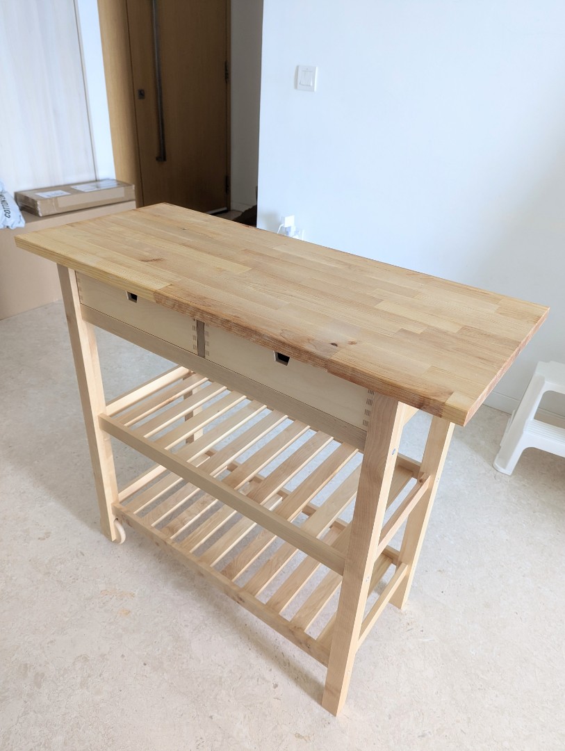 NEW Ikea Forhoja Kitchen Island / Trolley BOXED UNASSEMBLED, Furniture ...