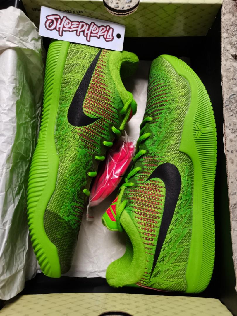 Nike Mamba Rage Grinch, Men's Fashion, Footwear, Sneakers on Carousell