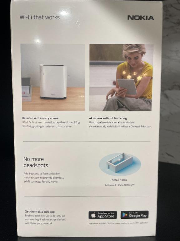 Nokia WiFi Beacon, Computers & Tech, Parts & Accessories, Networking on ...