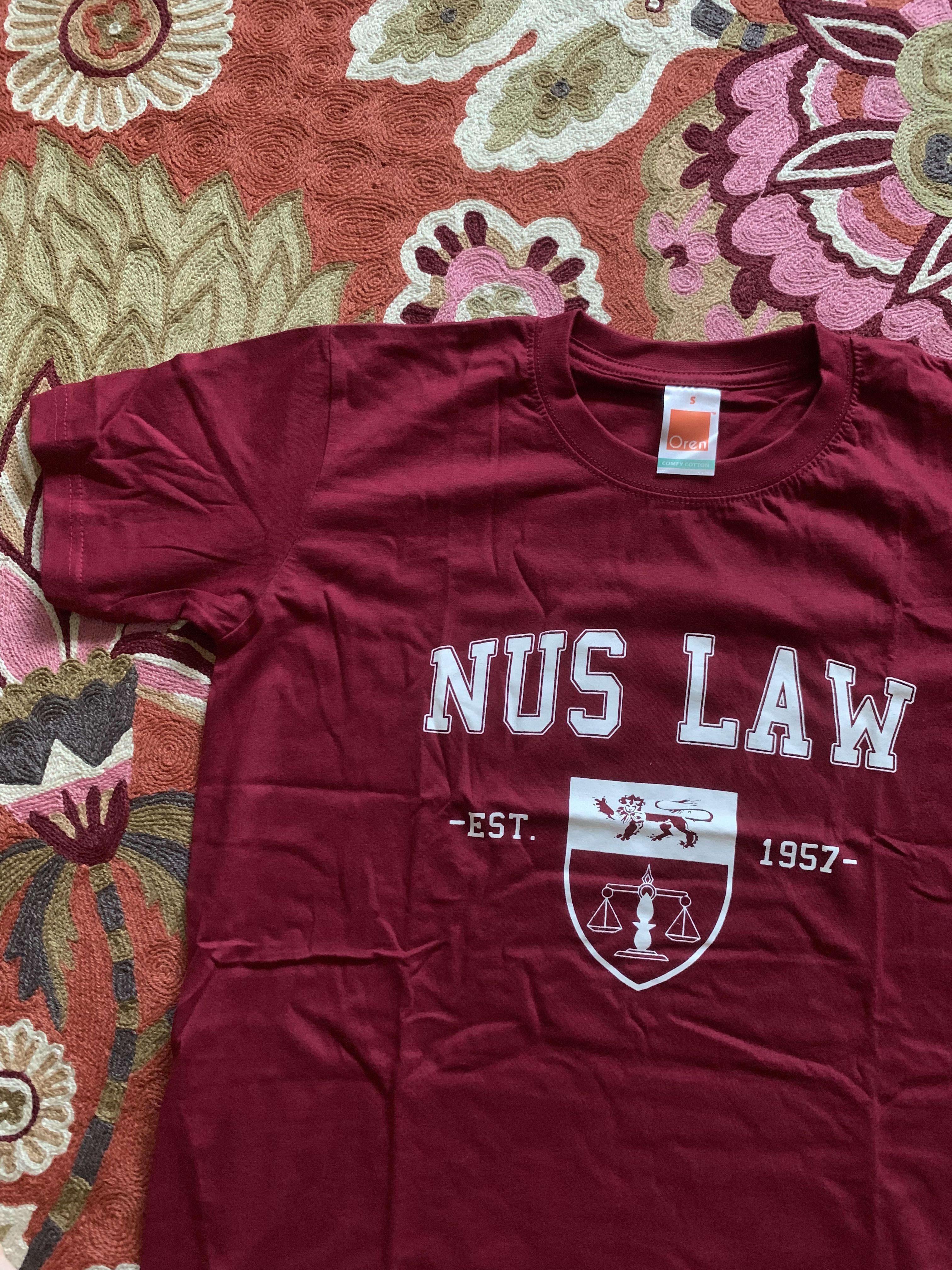NUS Law Varsity Shirt, Men's Fashion, Tops & Sets, Tshirts & Polo ...