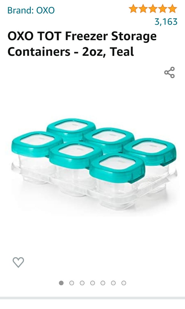 OXO baby food container, Babies & Kids, Nursing & Feeding, Weaning ...