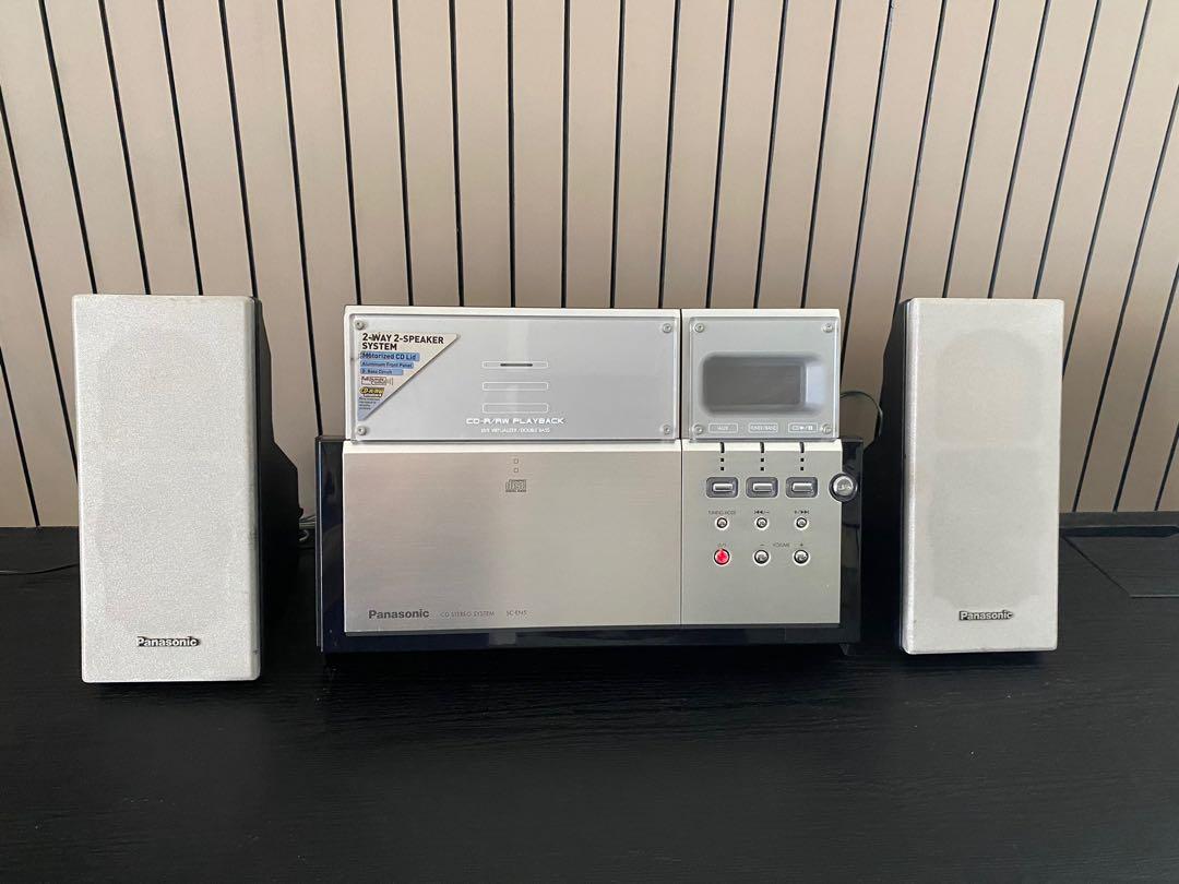 Panasonic Mini Hi-Fi Minimalist Sleek Design, TV & Home Appliances, TV ...