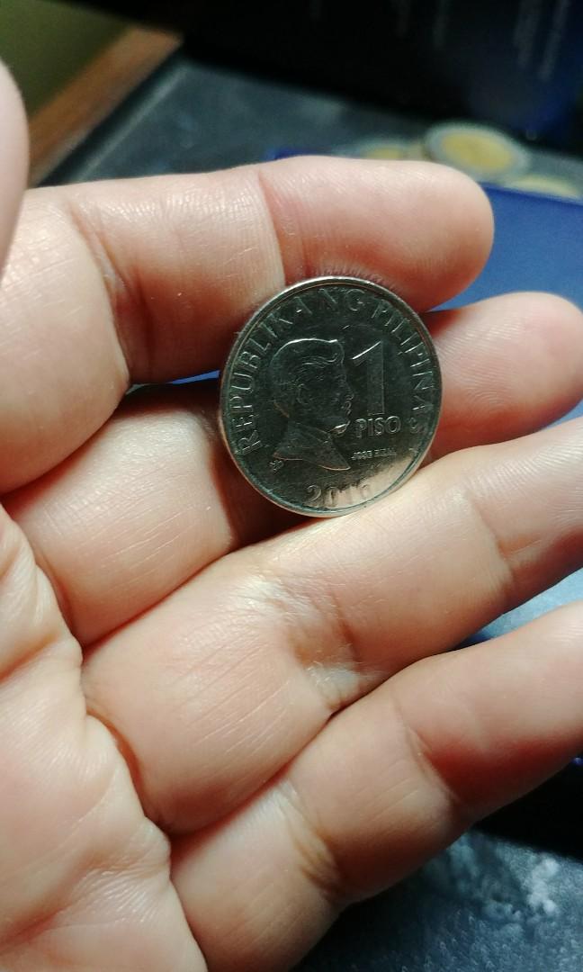 Philippine error coin:1peso coin 2016, Hobbies & Toys, Memorabilia ...